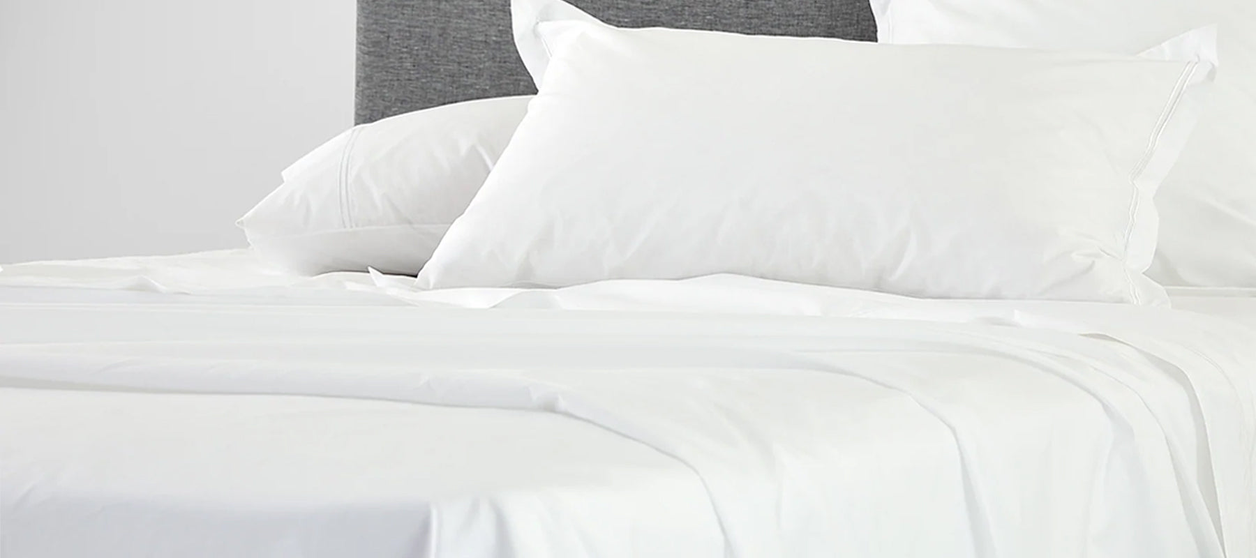 Percale 500 Thread Count Pima Cotton Sheets | The Linen Company USA