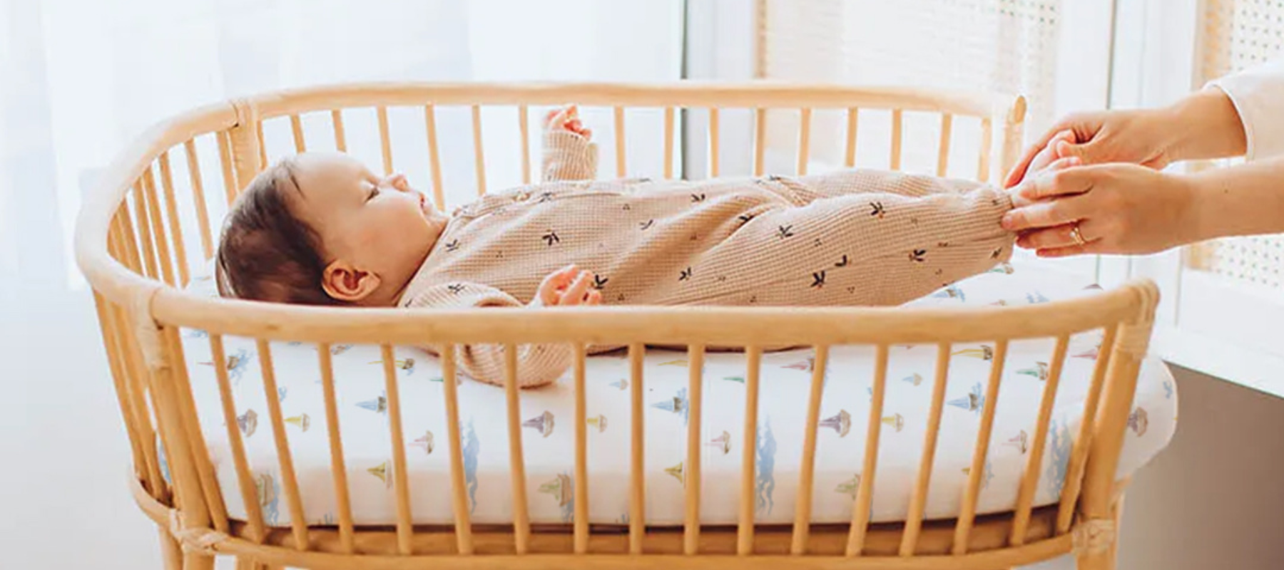 Bassinet Fitted Sheets | The Linen Company USA